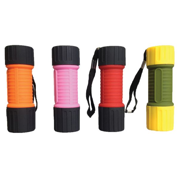 Rubber Grip Flashlight 3.5" | Interlochen Scholarshop