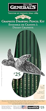 Graphite Drawing Pencil Kit | Interlochen Scholarshop