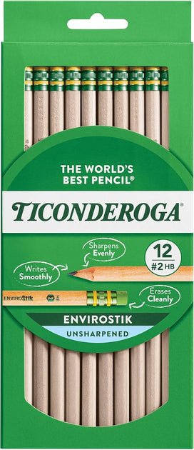 Ticonderoga Envirostik Wood Pencil 12pk | Interlochen Scholarshop